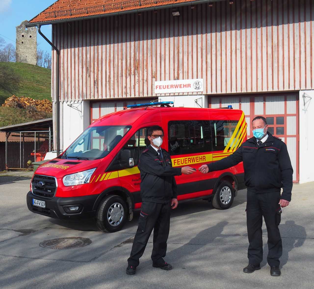 Neuer Mannschaftstransportwagen für die Abteilung Neuravensburg ...